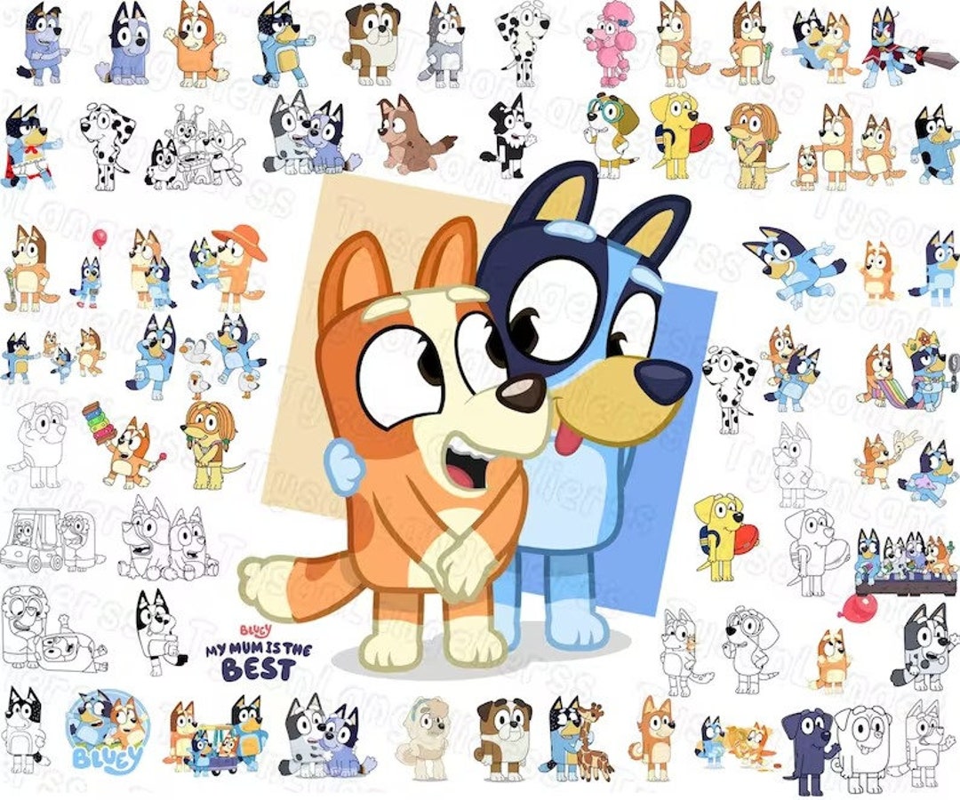 1500 BLUEY Premium Full Mega Bundle Bluey and Biingo Bluuey - Etsy
