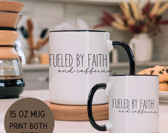 Bible Verse Coffee Mugs Motivational Christian Mugs Faith Based Gifts ...