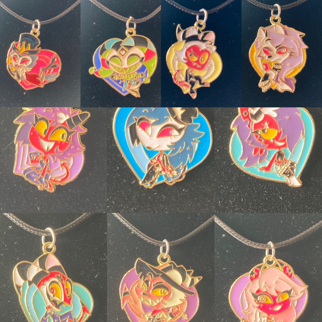 Helluva Boss Choose Your Character Charm Necklace - Etsy