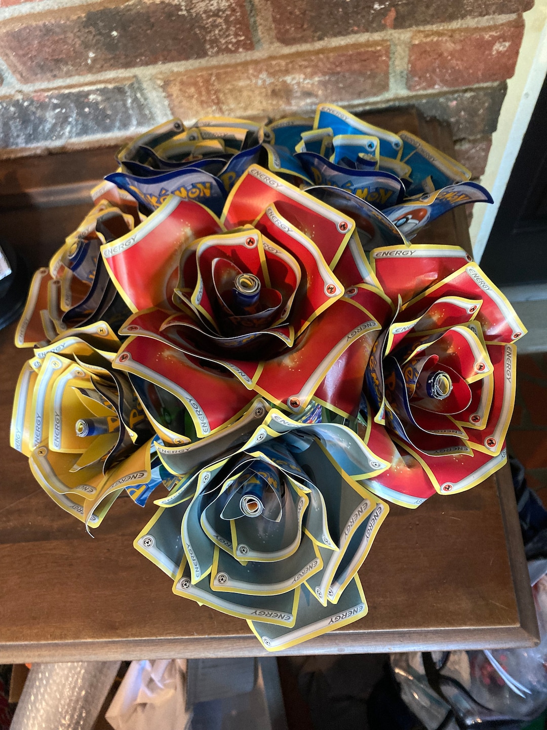 Custom Listing Roses Pokémon Card Flowers Gifts Cosplay Prop Decor ...