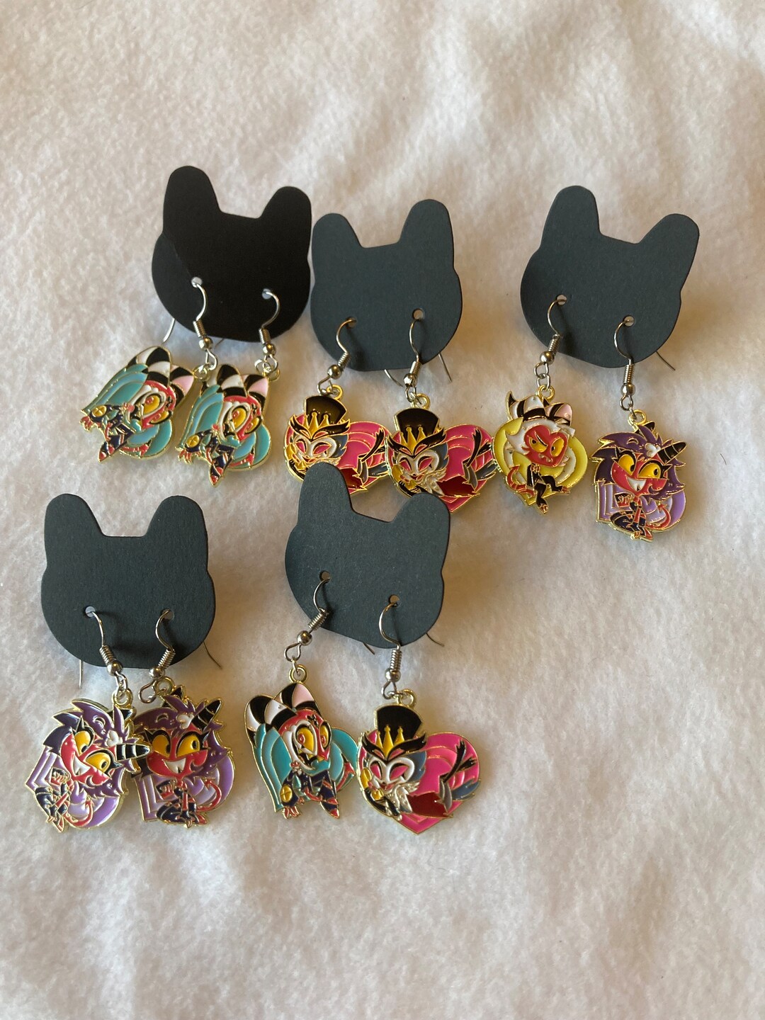 Helluva Boss Pairing Couple Dangle Earrings - Etsy