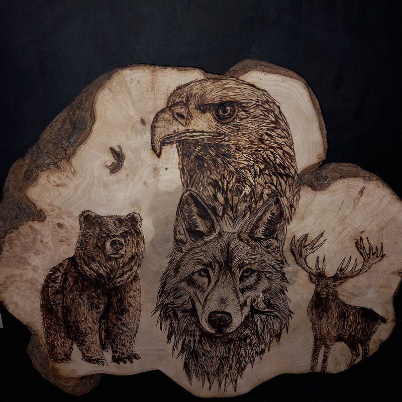 Wood Burning Pyrography - Etsy