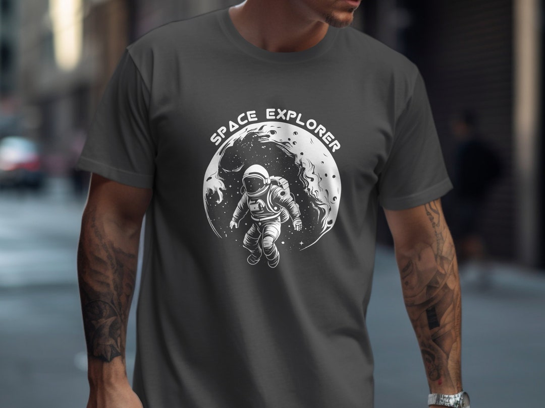 Space Explorer, Astronaut in Space, Solar System Gifts, Spaceman Shirt ...