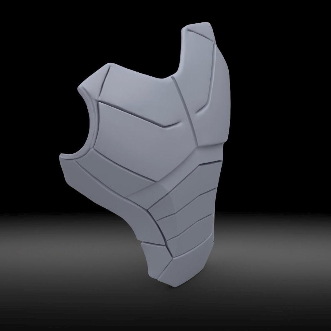 Tactical Chestplate STL – 3D Printable Cosplay Armor (two-piece) - Etsy