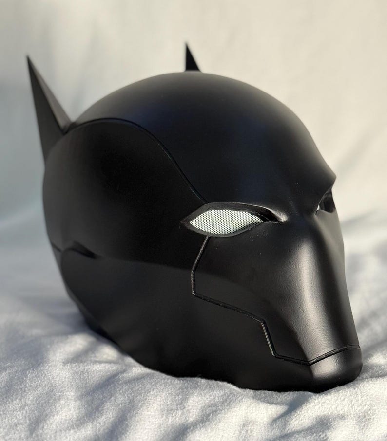 Black Vigilante Helmet - Etsy