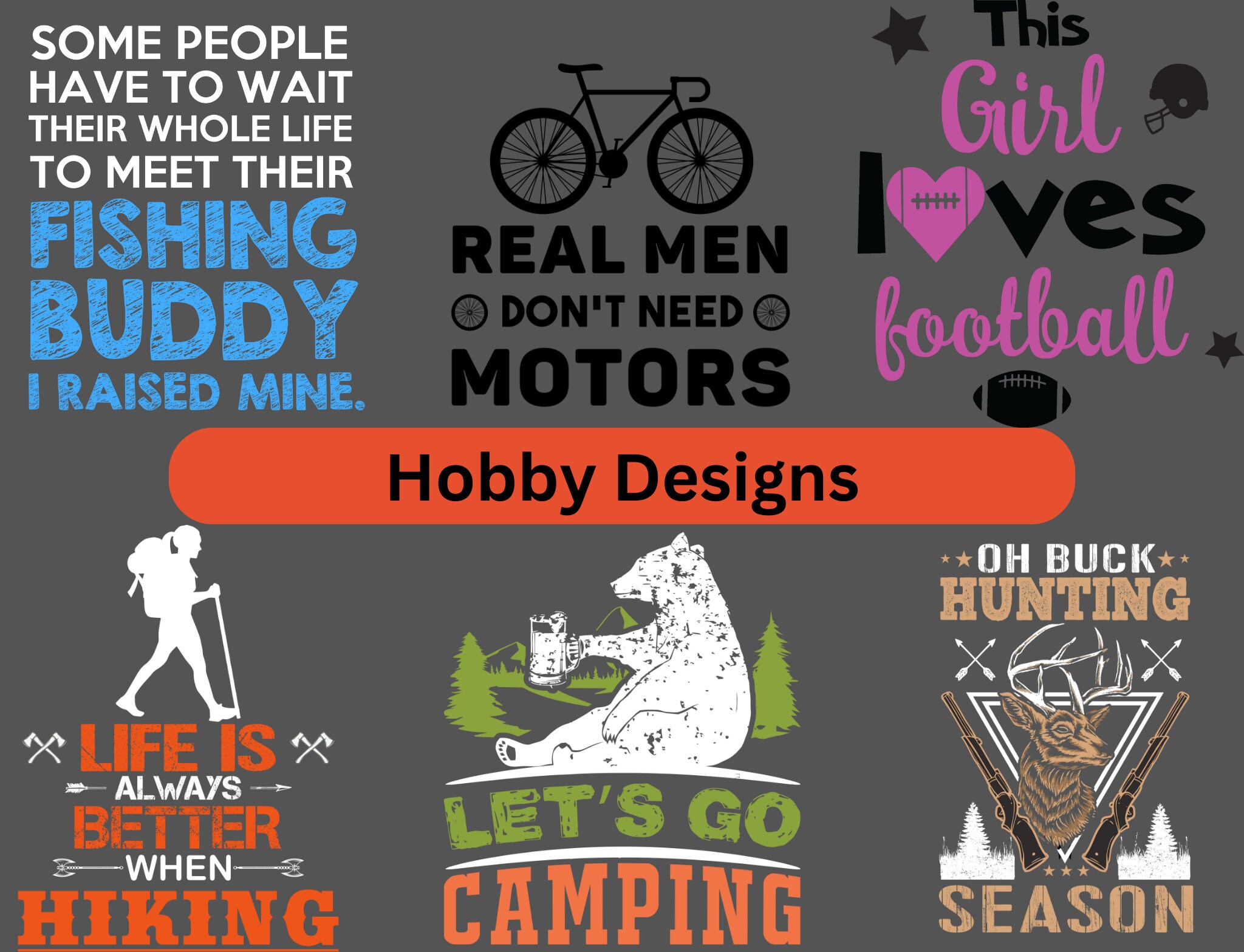 5,423 T-shirt Designs | Transparent PNG Files | Digital Download ...