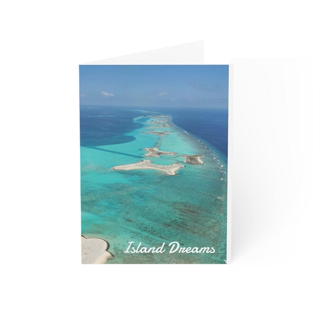 Island Dreams Greeting Cards (1, 10, 30, and 50pcs) - Etsy