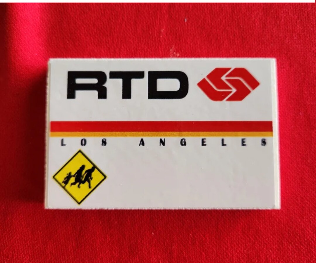 RTD Los Angeles Bus MAGNETS - Etsy