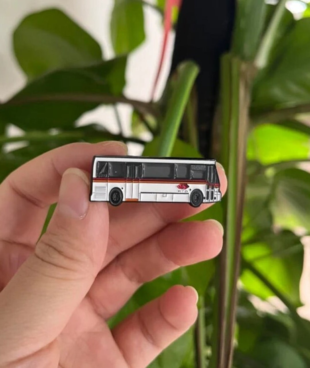 Los Angeles Enamel Pin, Transportation Pin, Transit City Bus Enamel ...