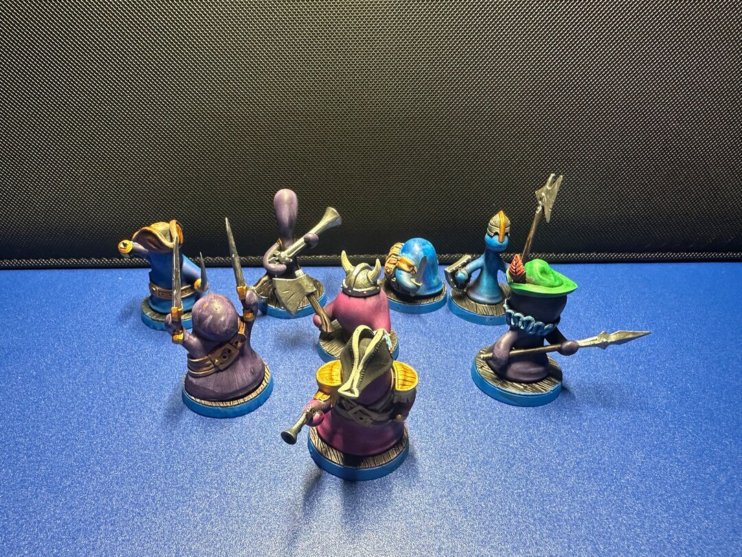 Slime Party Miniature Figures PAINTED Tabletop Gaming Dnd - Etsy