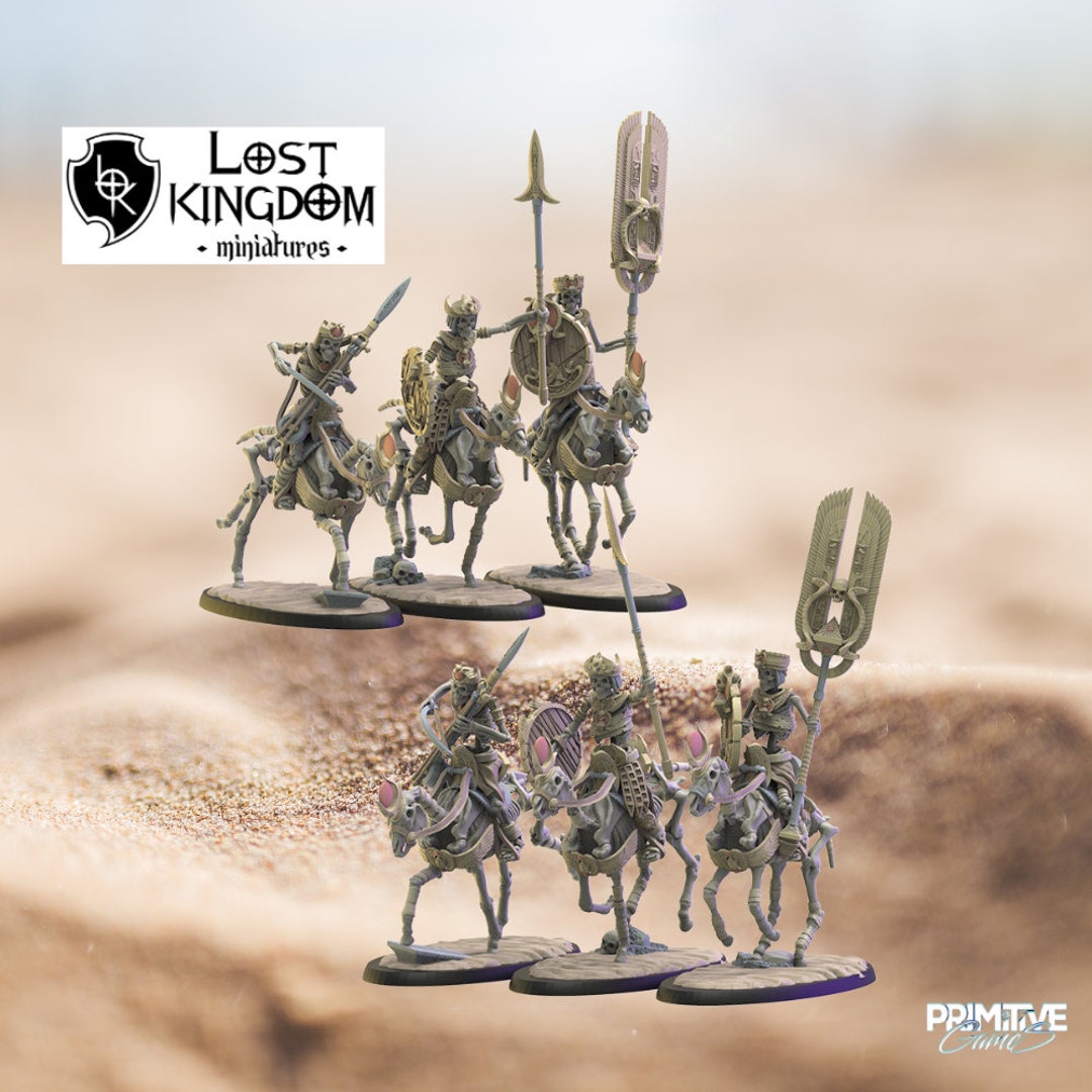 Lost Kingdom Miniatures Hurus Command Group Undying Dynasties - Etsy