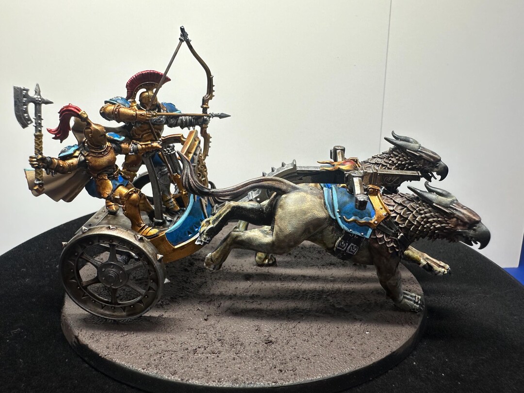 Warhammer AOS Stormcast Eternal Stormstrike Chariot - Etsy