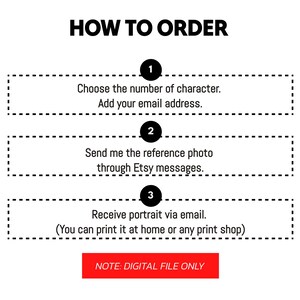 Custom Illustration, Hirono, Portrait Drawing, Couple Portrait, Cute ...