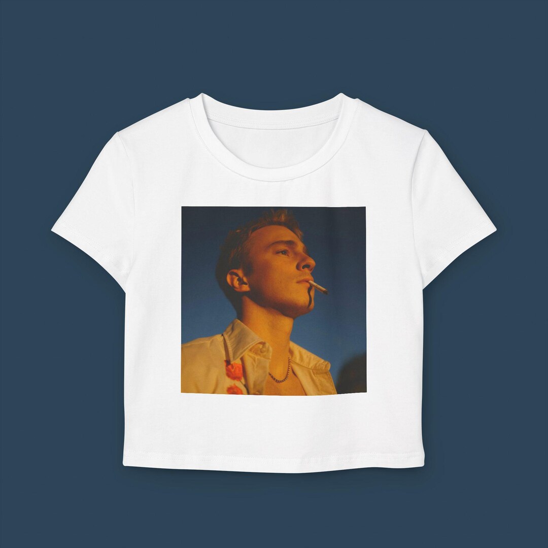 Drew Starkey Aesthetic Baby Tee Outer Banks Rafe Cameron Shirt OBX ...