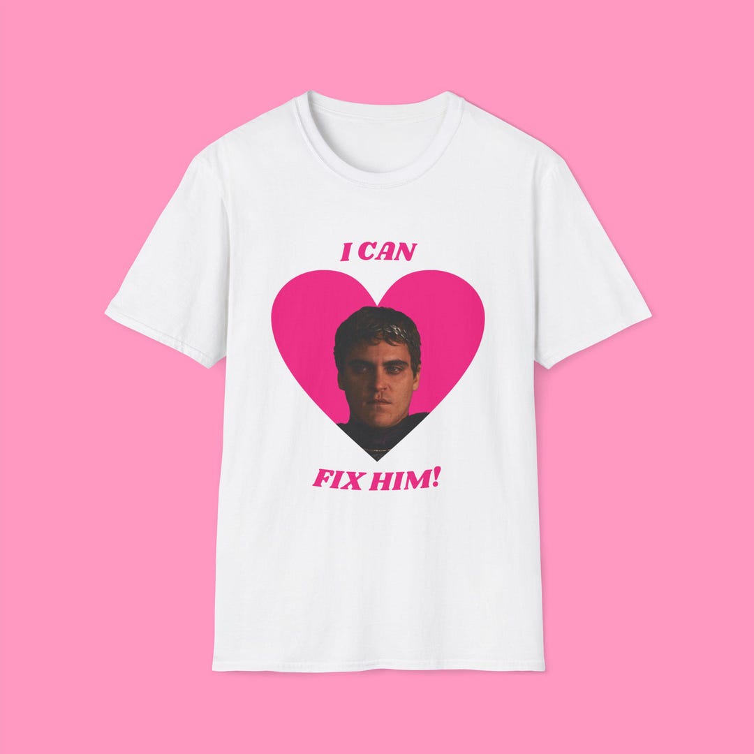 Commodus Gladiator Movie Graphic Tee, Unisex Softstyle T-shirt, Joaquin ...