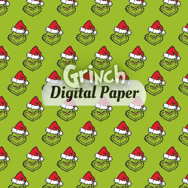 Grinch Png Pattern - Etsy