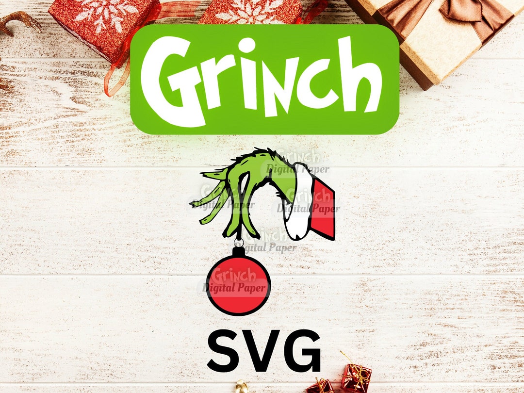 Grinch SVG Grinch Prints for Cutouts Christmas Seamless - Etsy