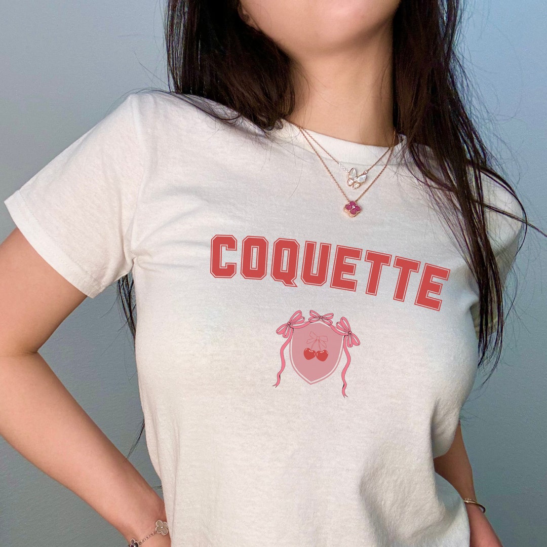 Coquette Shirt Coquette Clothing Coquette Cherries Shirt Cherry Shirt ...