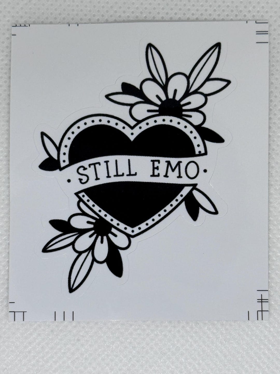 Still Emo Sticker (2 Pack) - Etsy