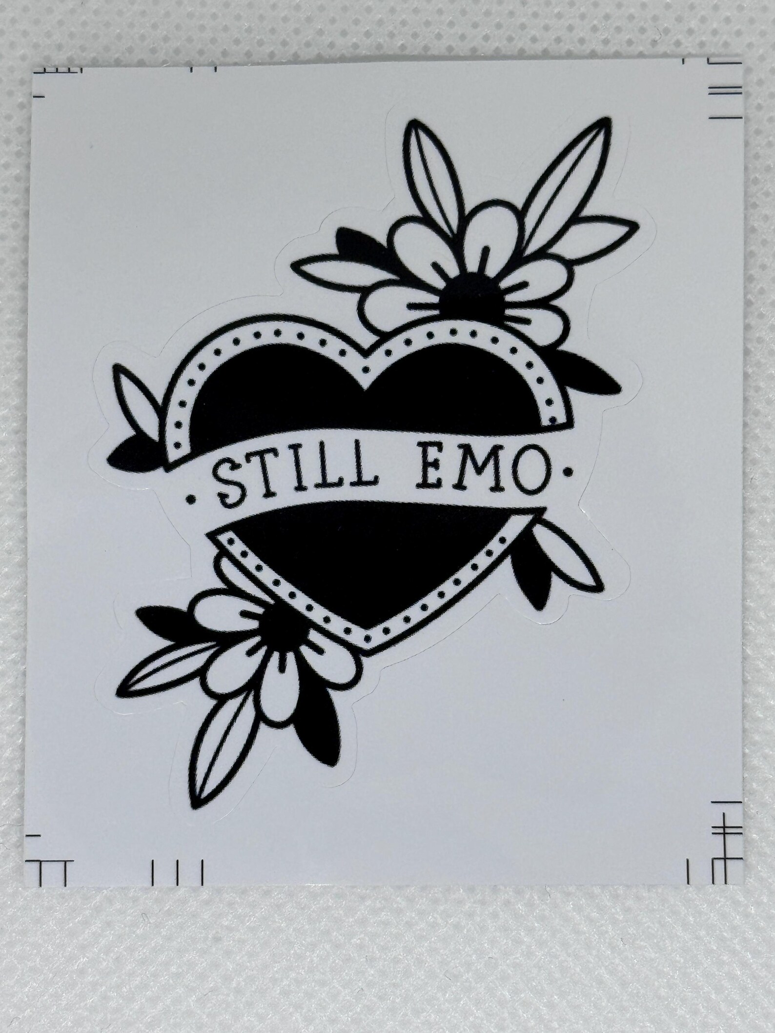 Still Emo Sticker (2 Pack) - Etsy
