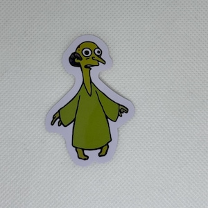 Alien Mr. Burns Sticker - Etsy