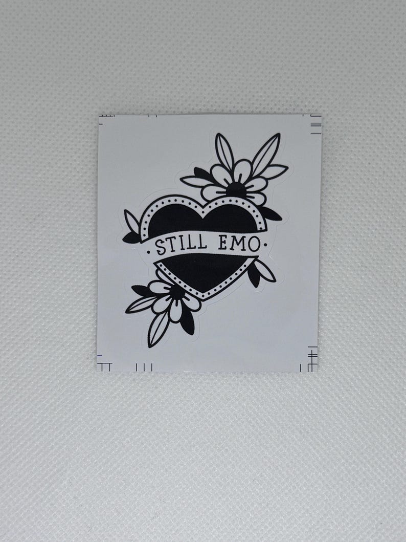 Still Emo Sticker (2 Pack) - Etsy