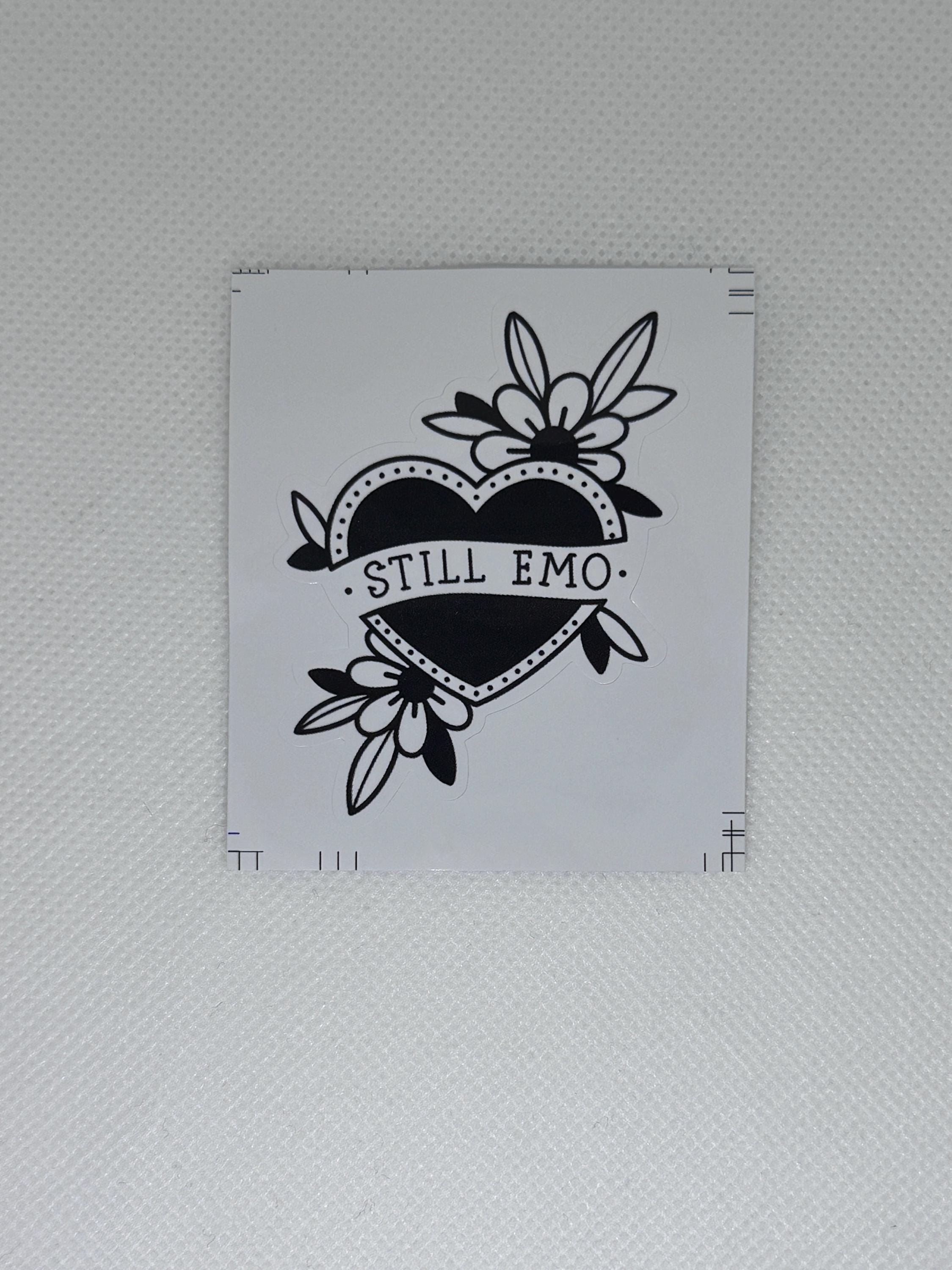 Still Emo Sticker (2 Pack) - Etsy