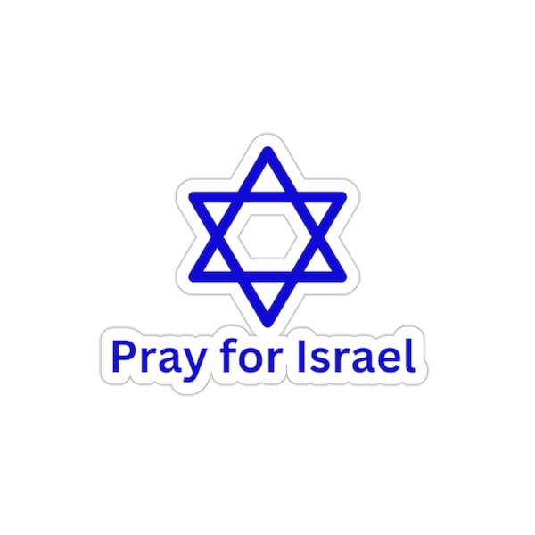 Israel Sticker - Etsy