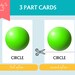 12 Shapes Educational Flashcards for Kids, Digital Download, Enchanting ...