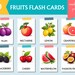 30 Magical Montessori Fruit Flash Cards PDF, Fun Montessori Cards ...