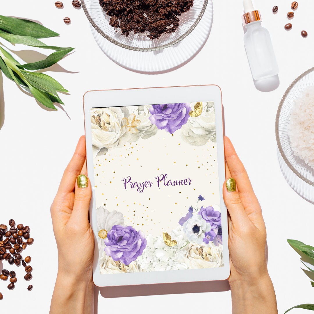 Digital Prayer Journal, Prayer Planner, Digital Planner, Prayer List ...