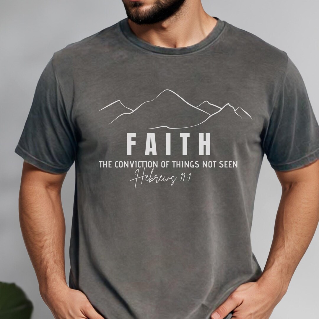 Christian Faith Shirt for Men, Jesus Sweatshirt for Men, Men Christian ...
