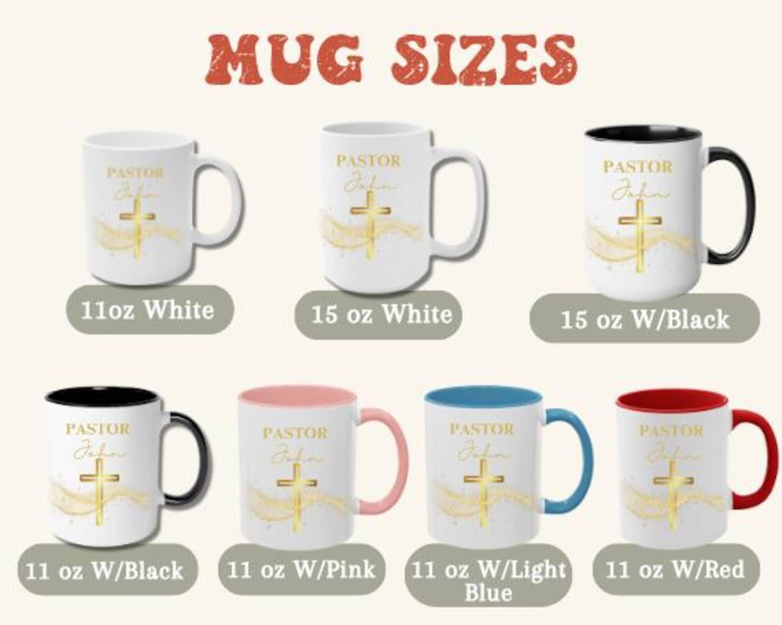 Personalized Church Pastor Gifts, Pastor Appreciation Gifts, Pastor ...