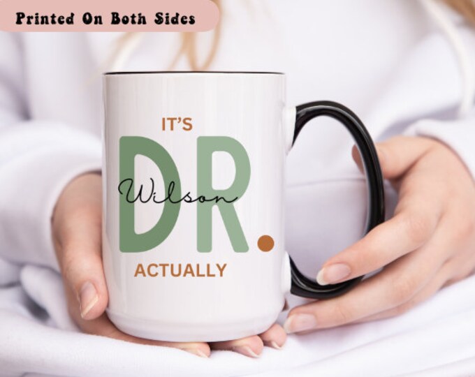 Personalized Doctor Mug, Doctor Era Holiday Gift, Graduation Gift for ...