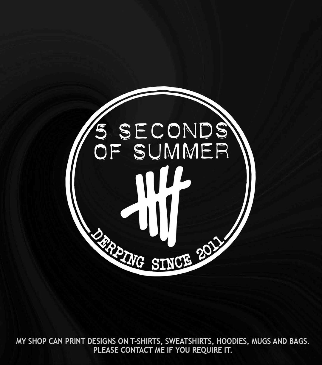 5 Seconds of Summer PNG, 5SOS Band Svg, Vintage the Show Tour 5 Seconds ...