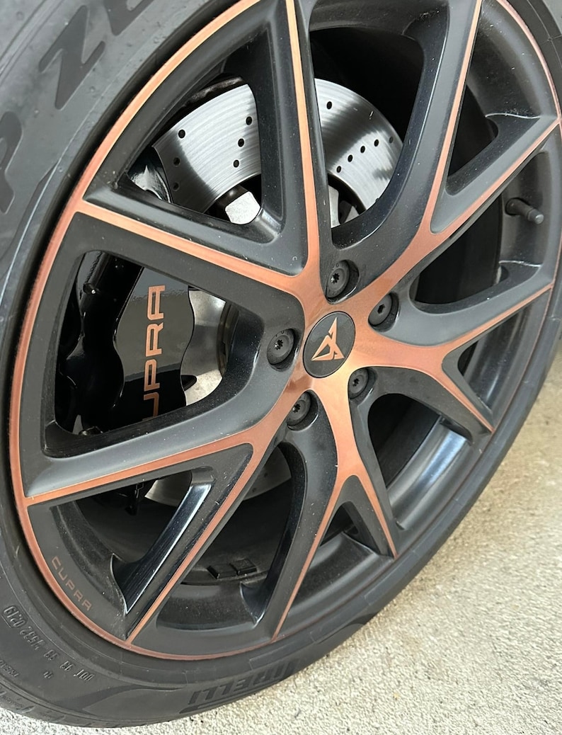 2X Cupra Copper Stickers for Ateca and Leon 5F Size 11.7cm by - Etsy