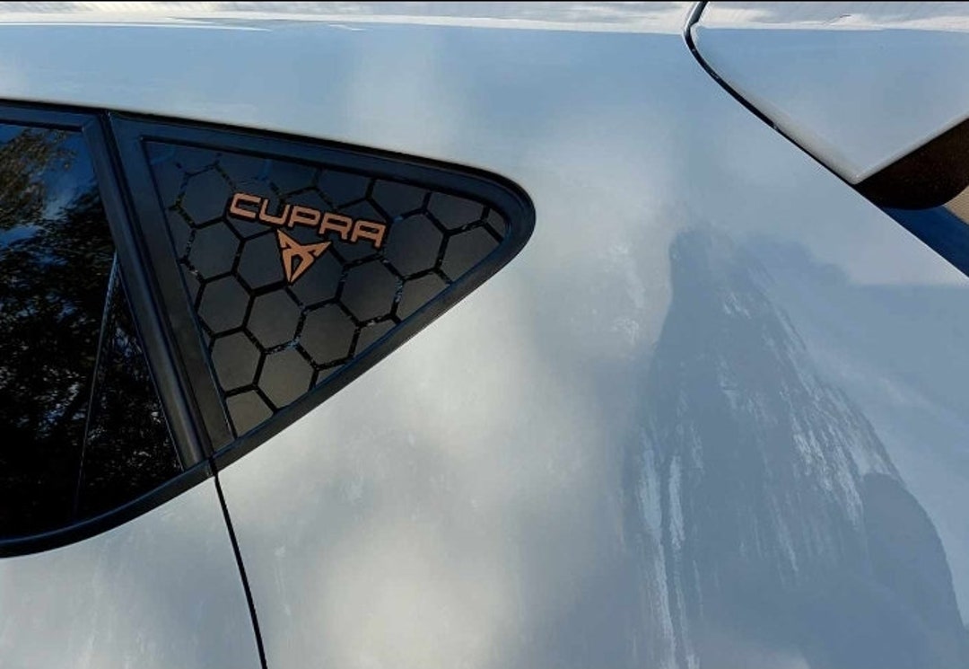 2X Avery Matt Black / Copper Cupra Stickers for Seat Leon KL latest ...