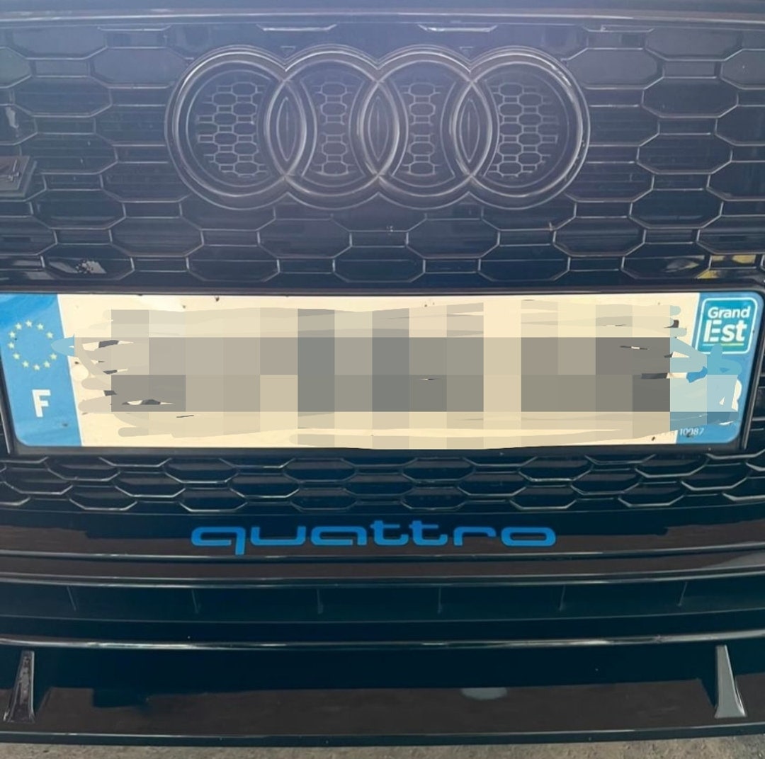 5x Quattro Stickers Audi S3 S4 S5 Rs4 Rs5 Rs6 A4 A3 A5 A6 Color of Your ...