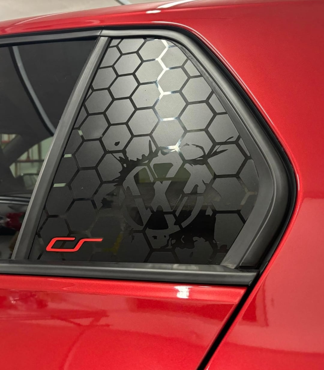 2X Stickers Avery Golf 8 CLUBSPORT CS Rear Window Quarter Panel ...