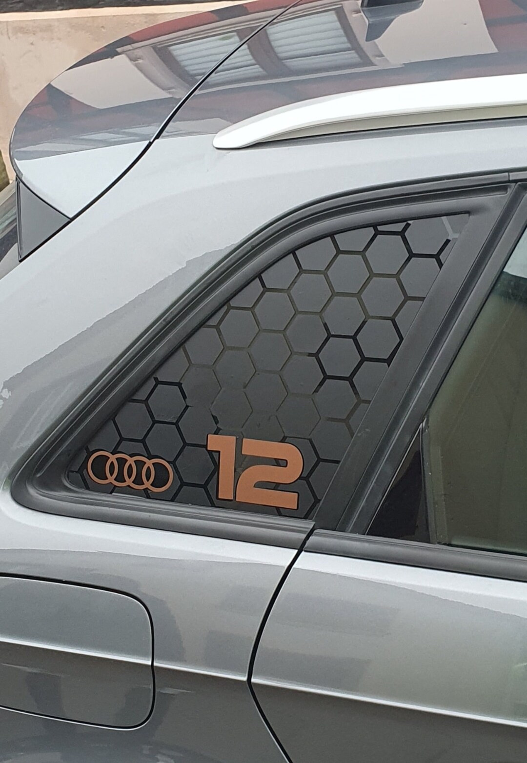 2x Avery Matt Black Stickers AUDI A3 Rear Quarter Windows - Etsy