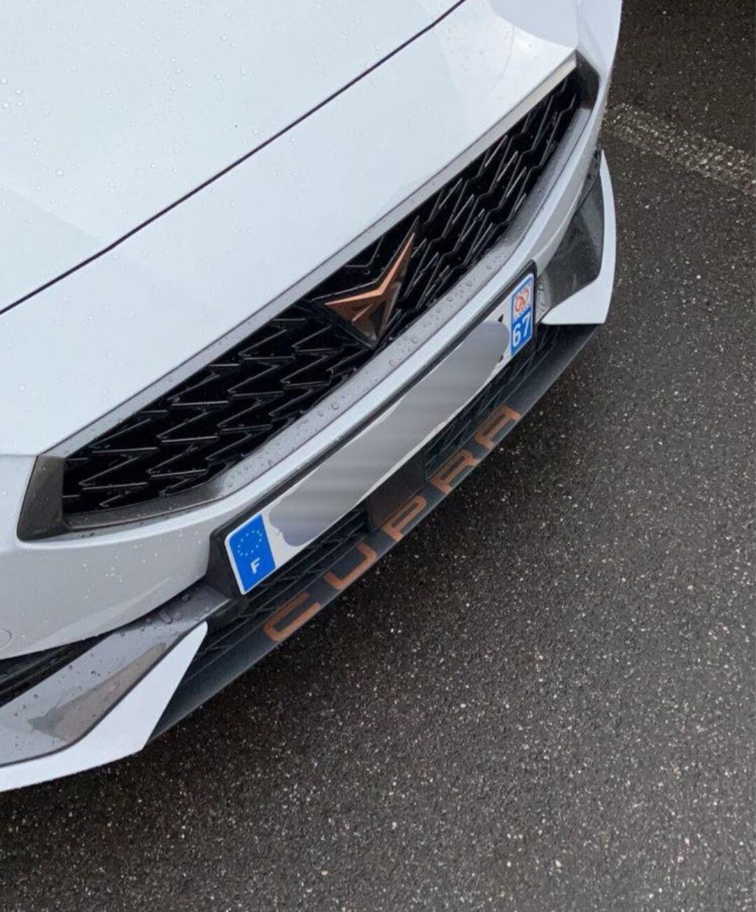 CUPRA Blade Sticker Leon Kl Color Copper Cupra Real 3cm / 40 Cm MK4 ...