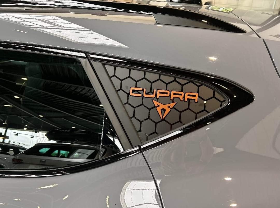 2x Stickers Avery FORMENTOR Vz5 Copper / Copper Large Cupra Rear Window ...