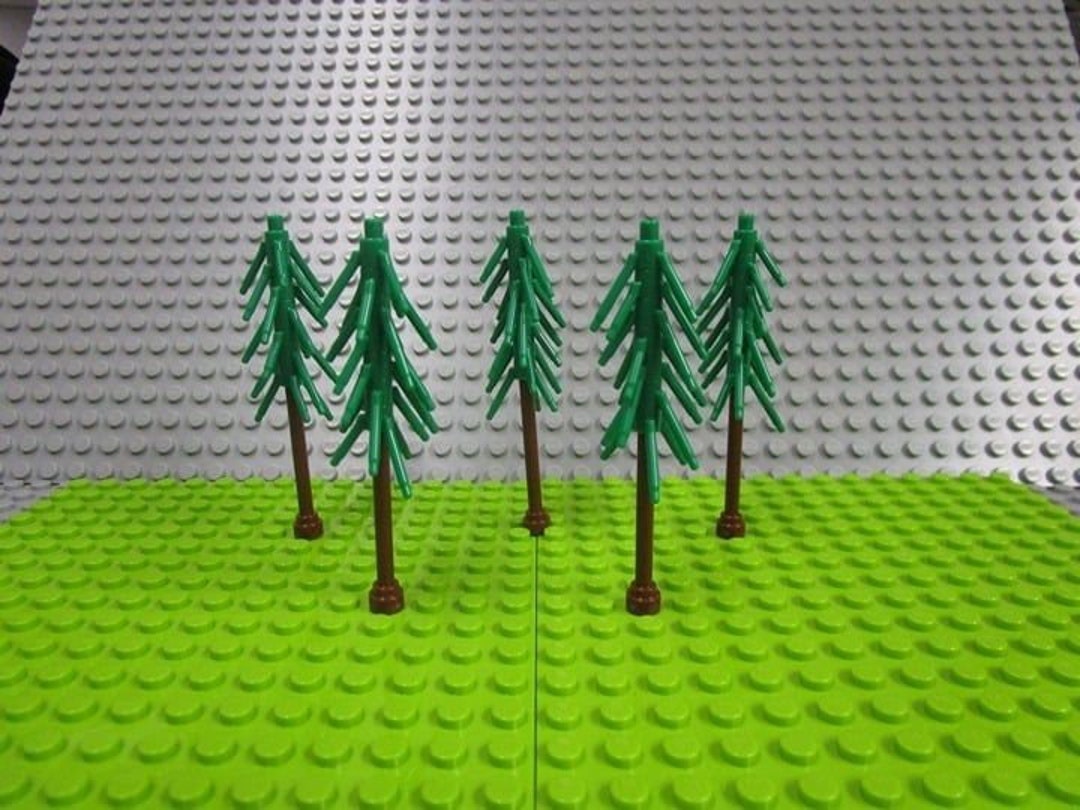 5 Lego Large Pine Trees - Etsy