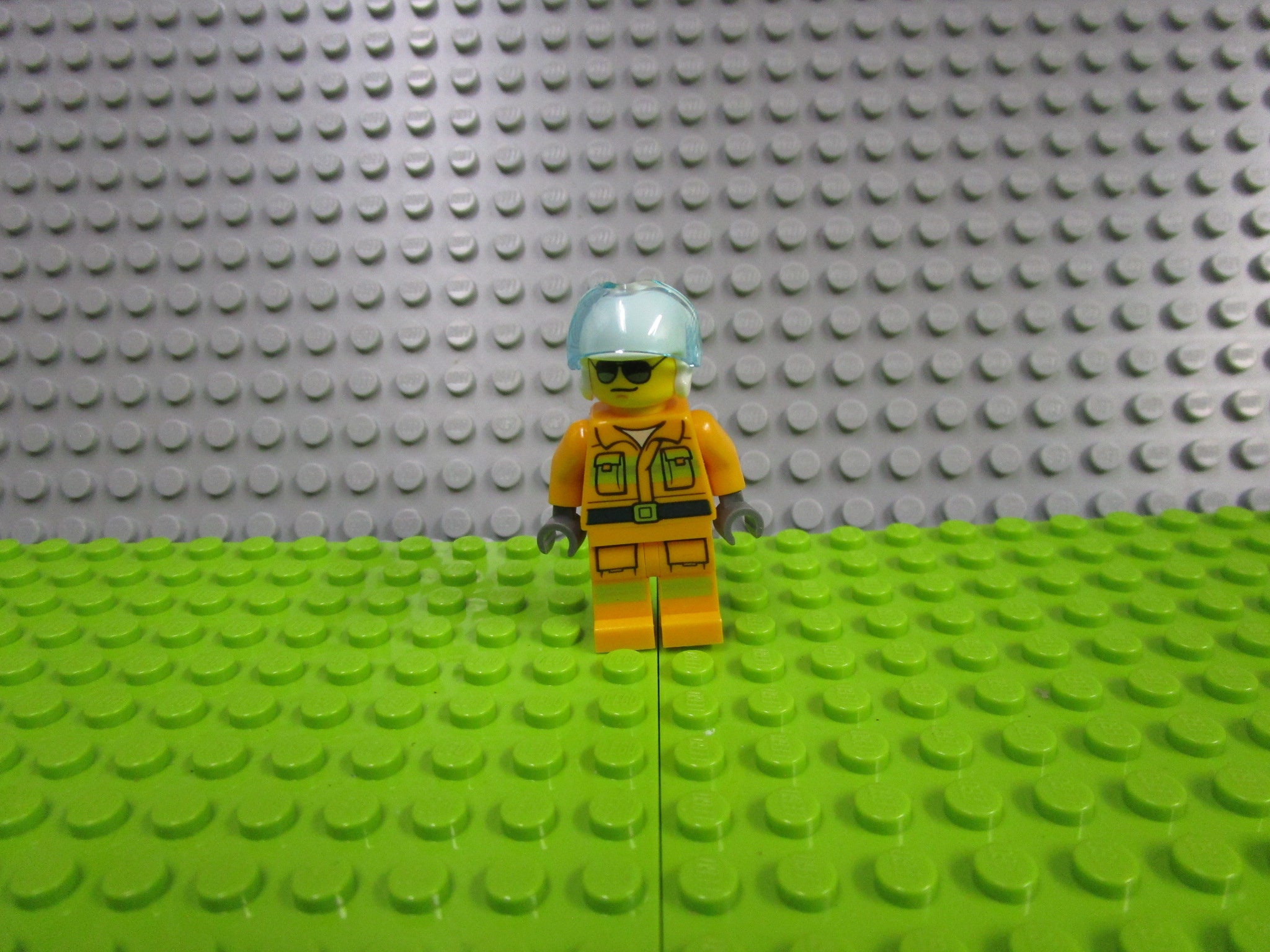 Lego Airplane Pilot Minifigure - Etsy