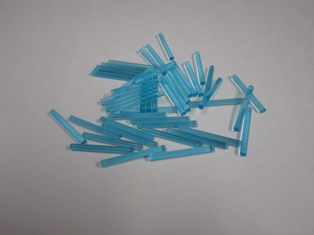 Lego Trans Light Blue Light Sabers 50ct - Etsy