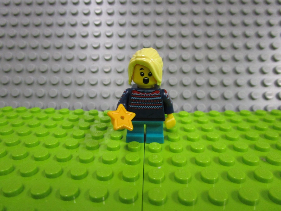 Lego Female Child With Star Minifigure - Etsy