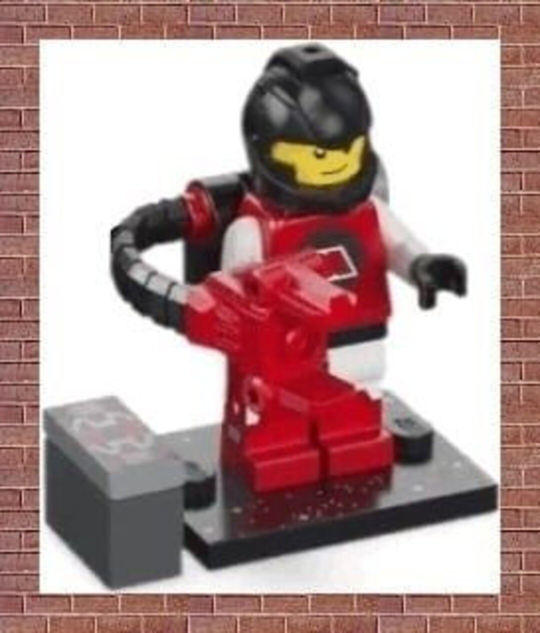 Lego M-tron Powerlifter, Series 26 Minifigure - Etsy UK