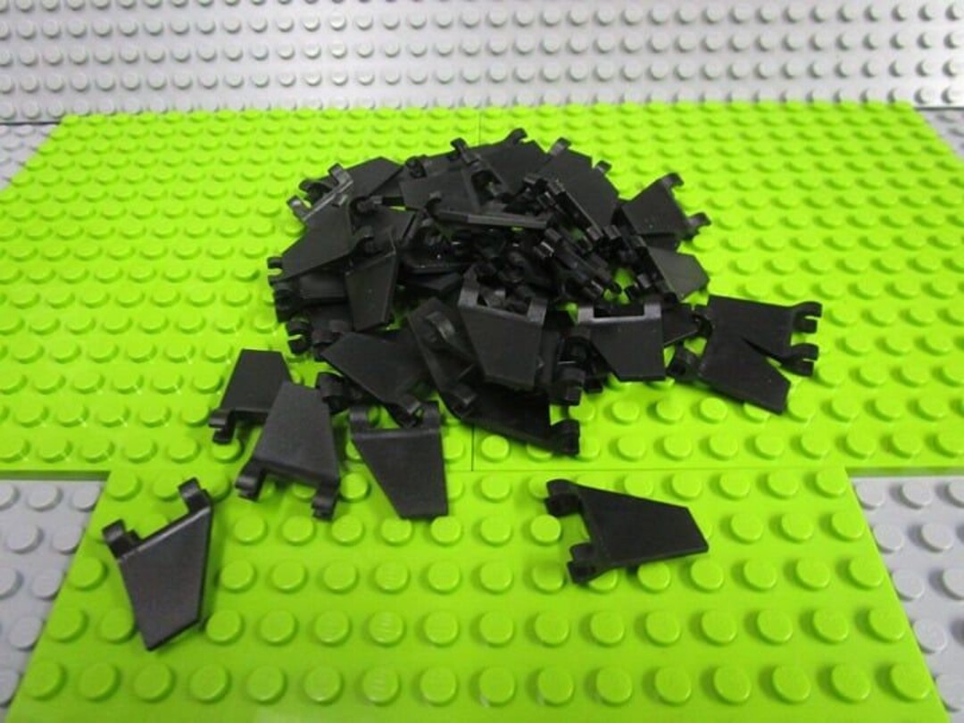 50ct Lego Black Flag 2 X 2 Trapezoid - Etsy