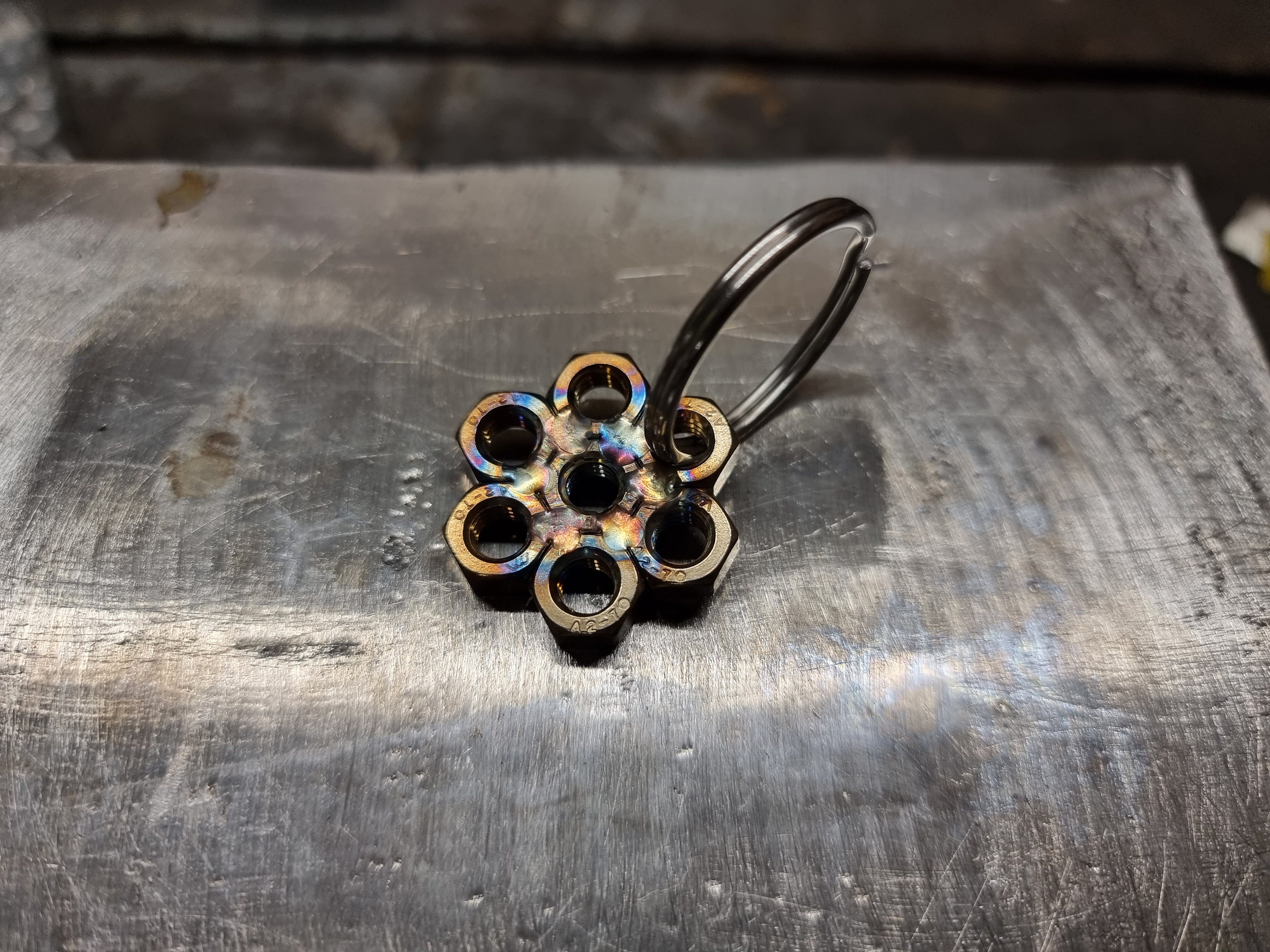 Tig Welded Keyring - Etsy