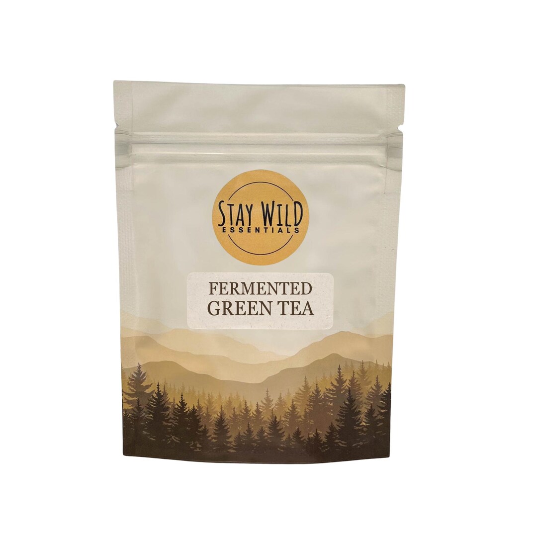 Organic Fermented Green Tea, Loose Leaf - Etsy